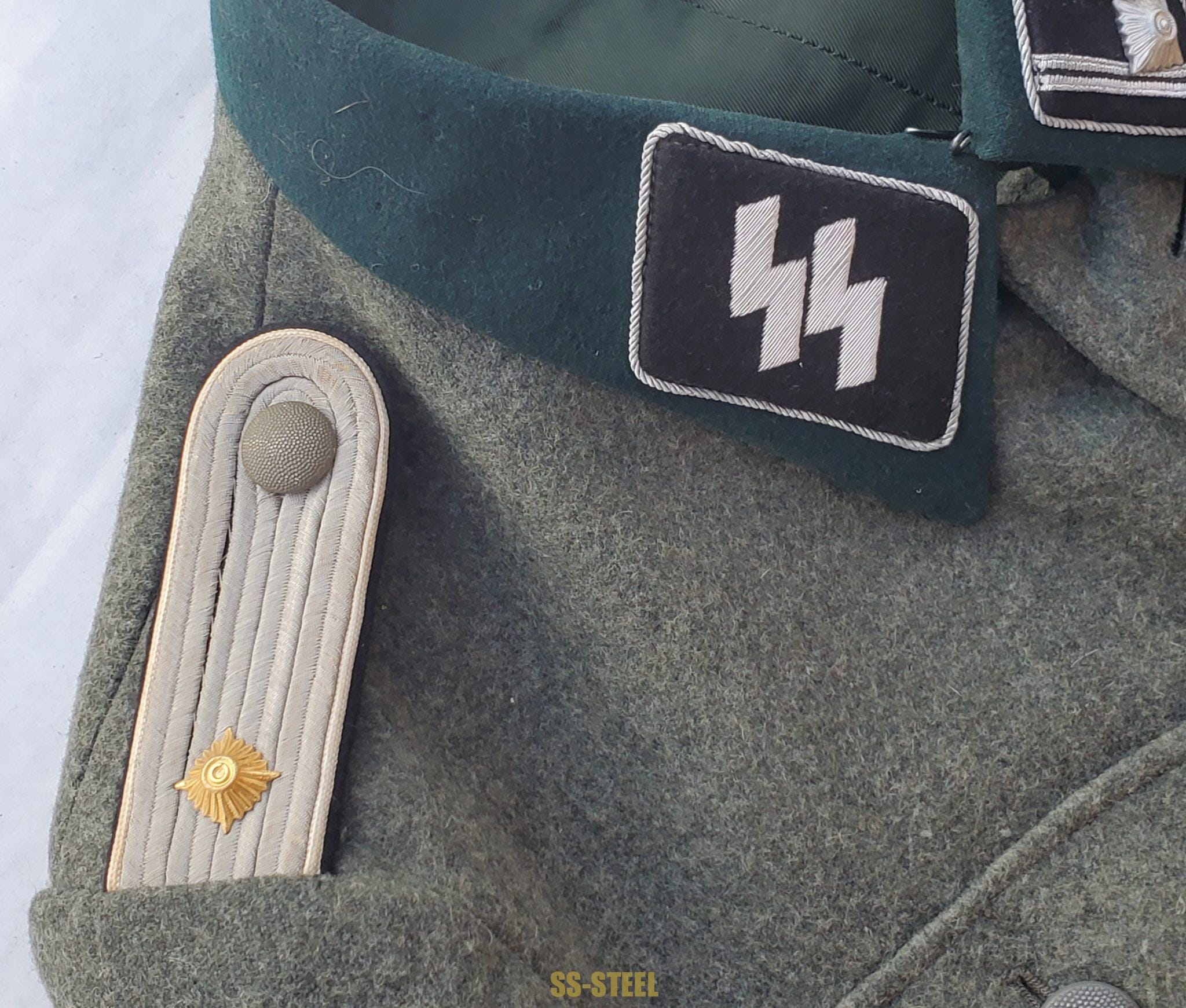 Fine Waffen-SS Infantry Obersturmführer Tunic – SS-Steel