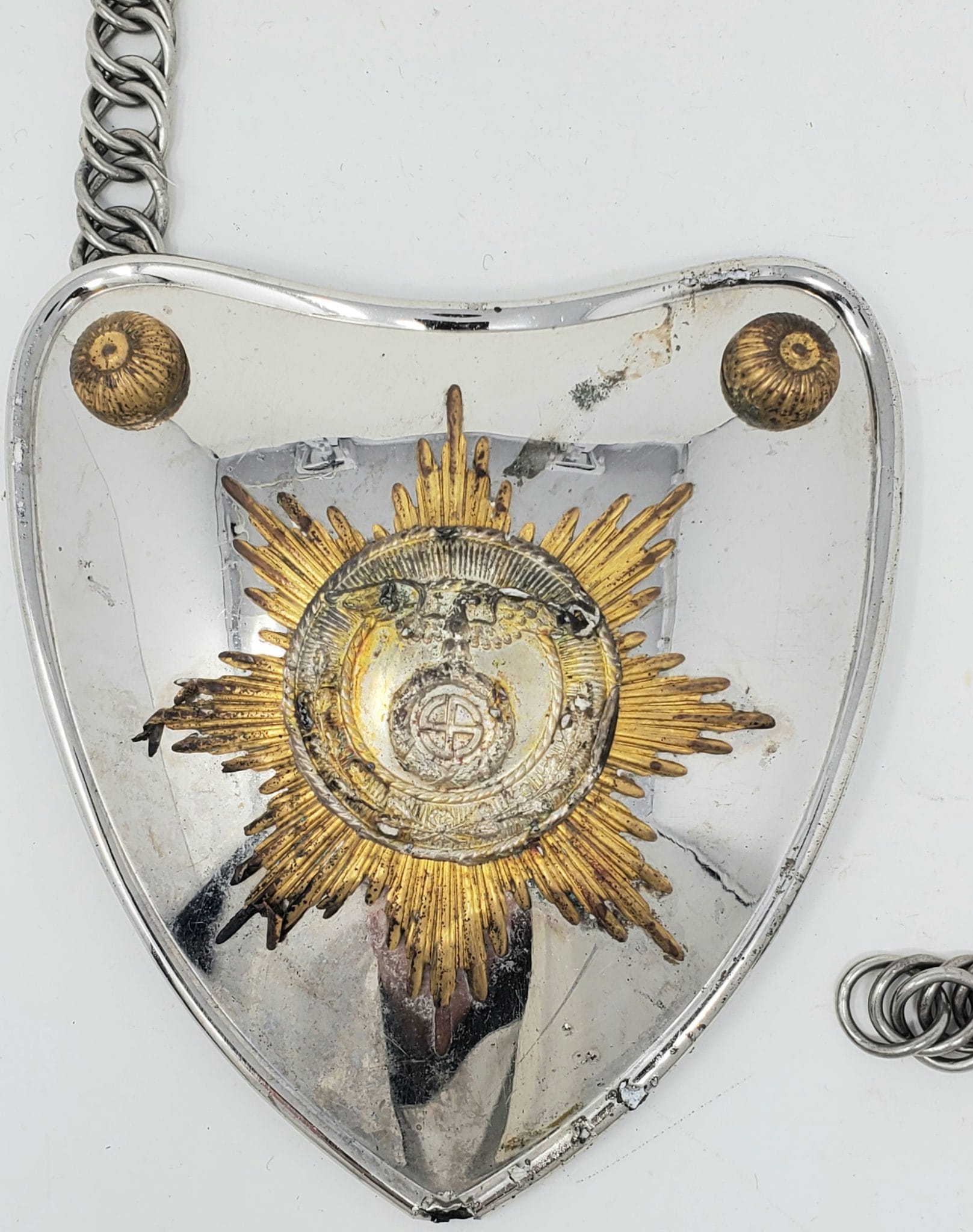 SA/SS Early Standard Bearer’s Gorget – SS-Steel Inc.