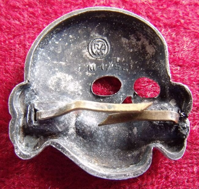 Great SS Visor Cap Skull, Documented / Published – SS-Steel Inc.