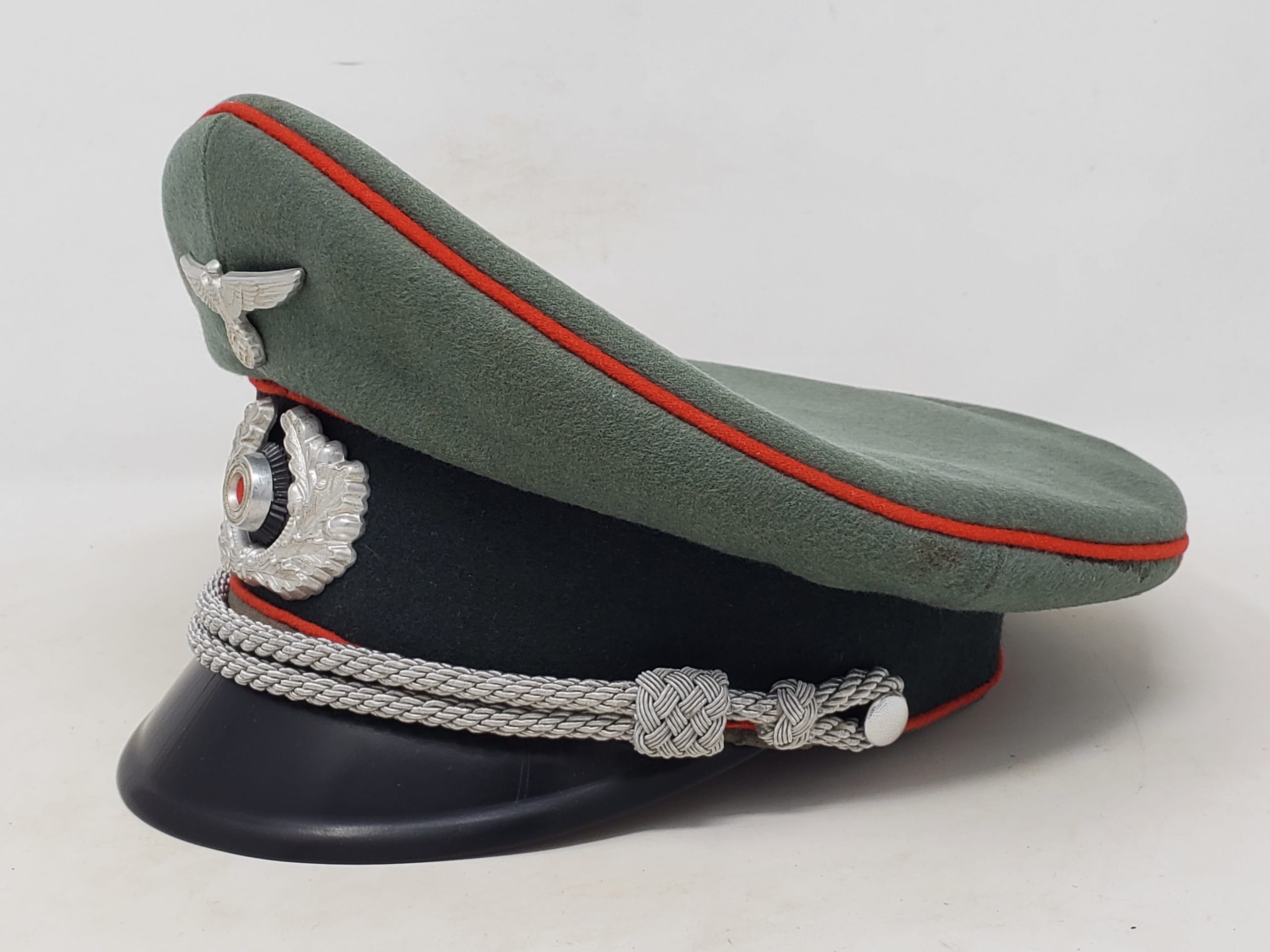 Heer Artillery Officer’s Visor Cap, Erel – SS-Steel Inc.